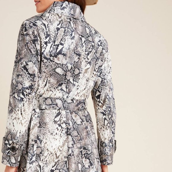 Anthropologie | Jackets & Coats | Anthro Helene Berman Snakeprinted ...
